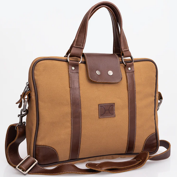Thandana 15" Canvas Laptop Bag | Durable & Stylish Laptop Carry Bag ...